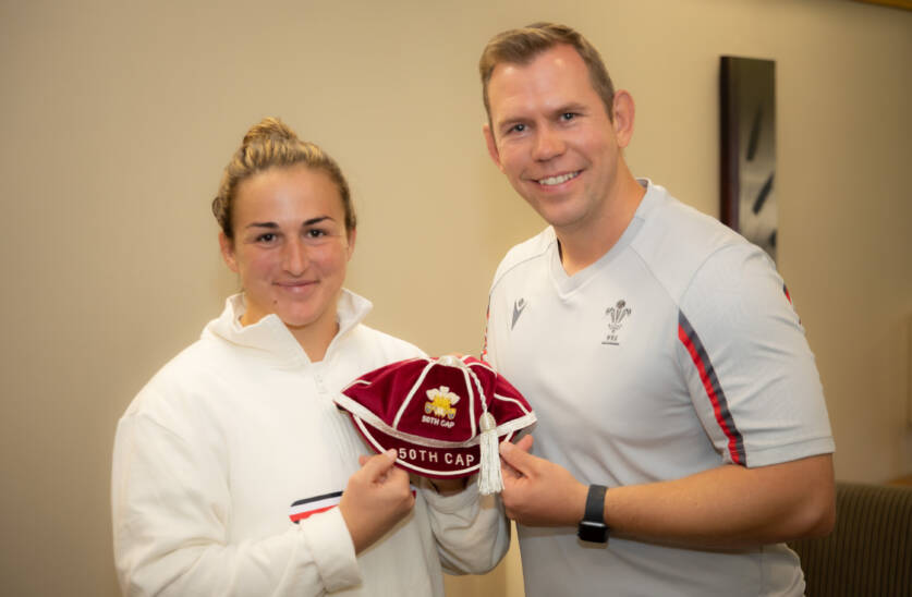 Welsh Rugby Union | Wales & Regions | Lillicrap reacts to reaching 50 caps