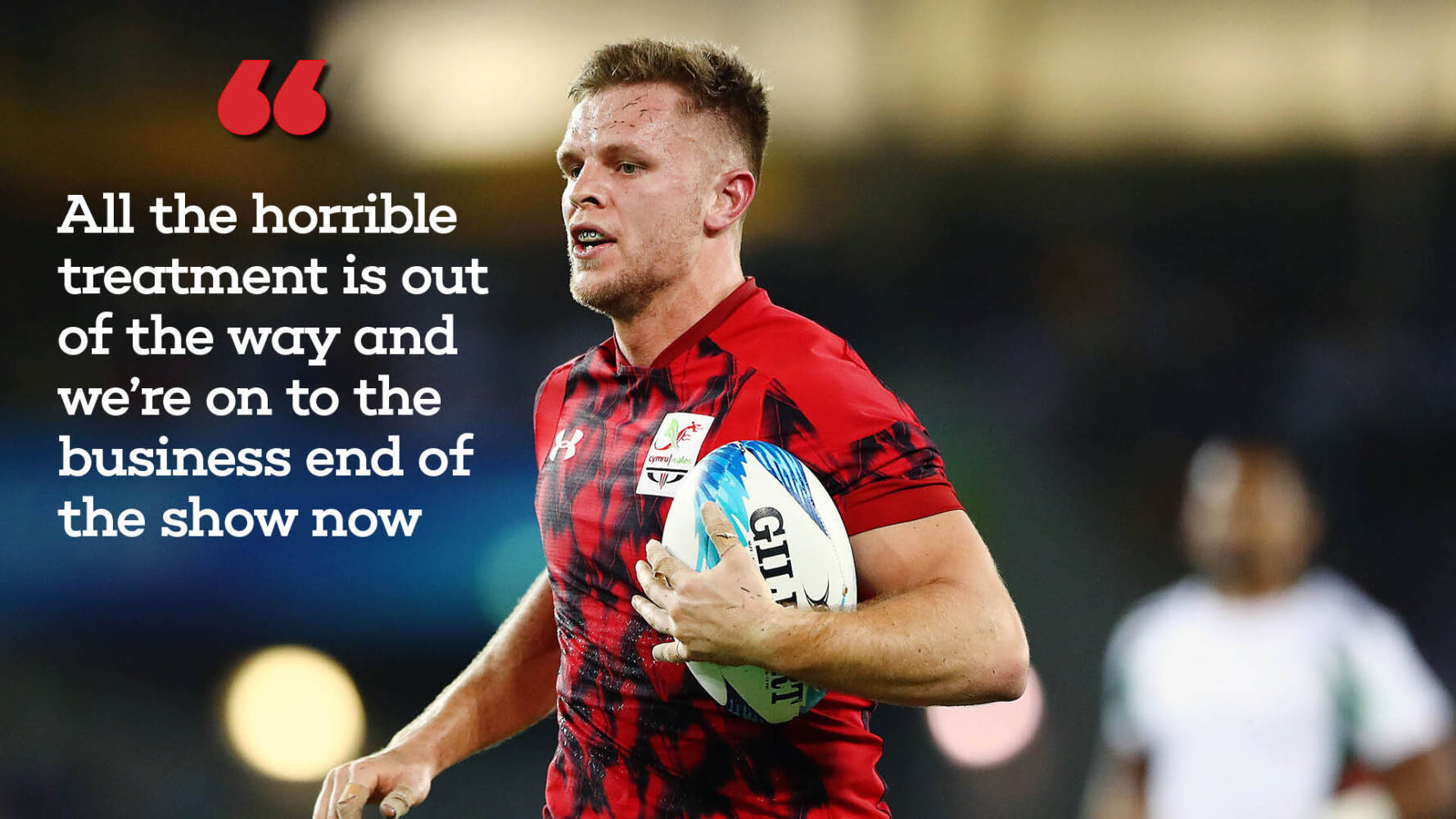 Welsh Rugby Union - Brave Ethan now on 'the business end' after transplant