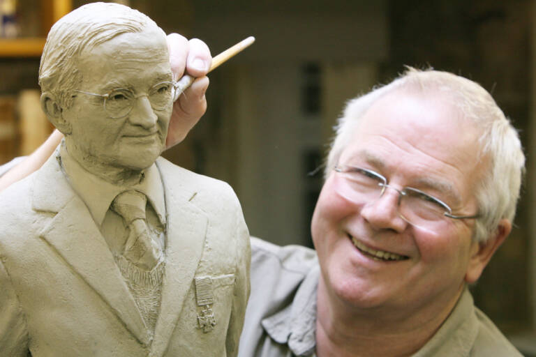 Welsh Rugby Union | Wales & Regions | Sir Tasker Watkins sculptor Roger ...