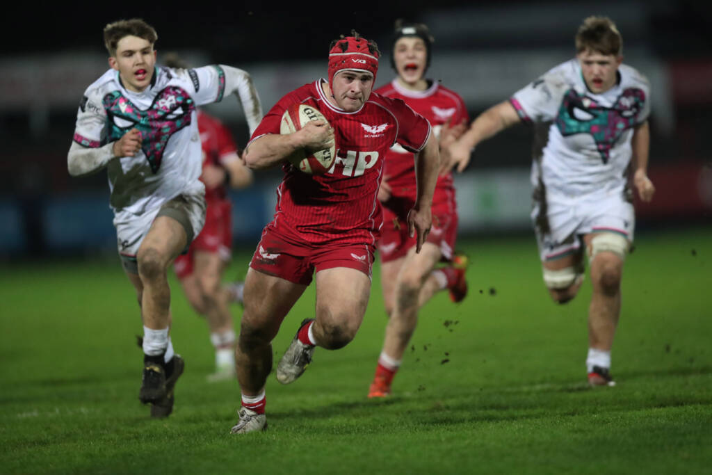 Welsh Rugby Union - Young Scarlets give Peel plenty to smile about with ...