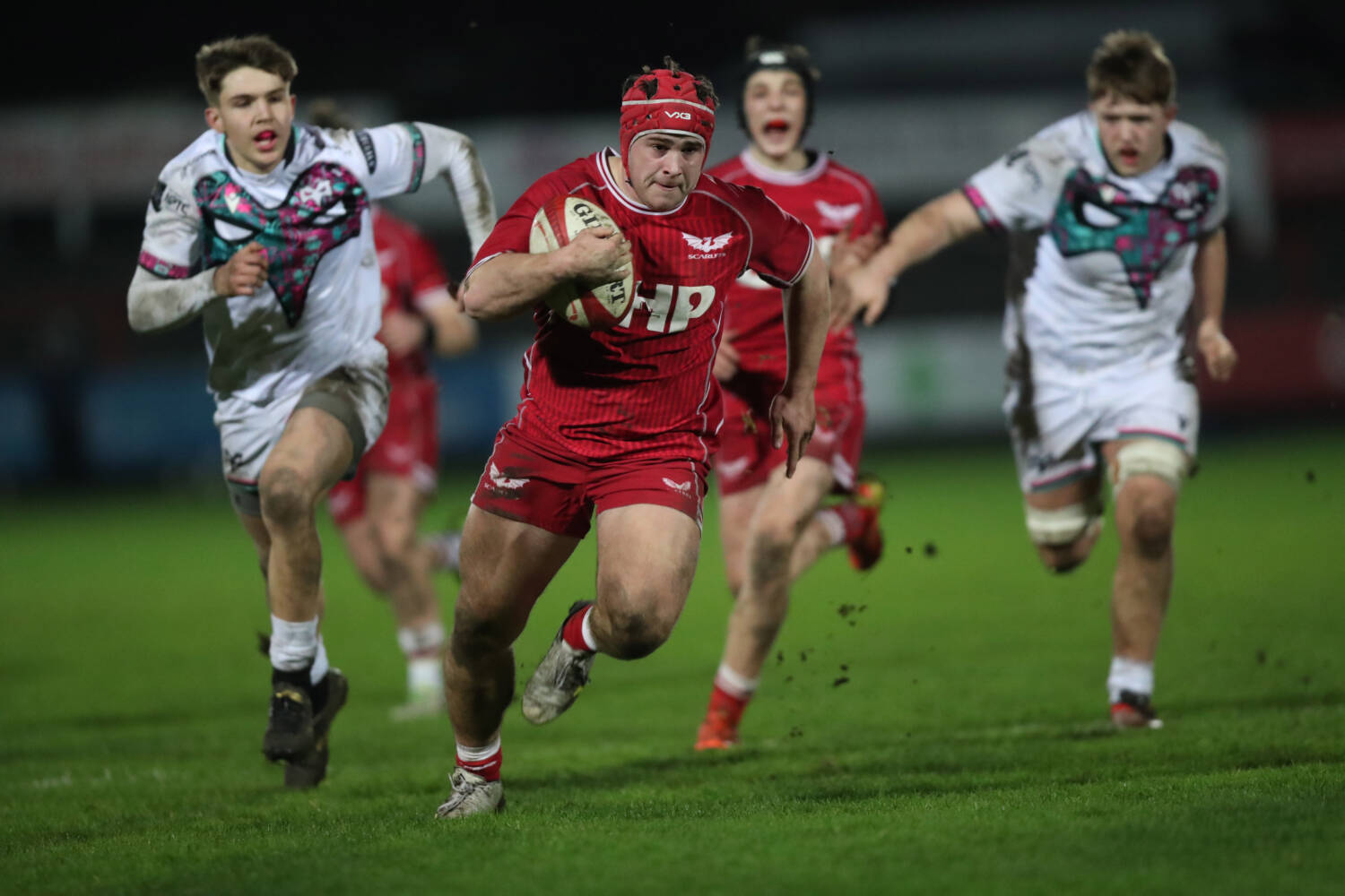Welsh Rugby Union - Young Scarlets give Peel plenty to smile about with ...