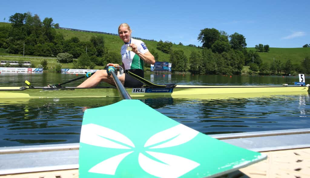 Sunday racing at the 2019 European Rowing Championships in Lucerne ...