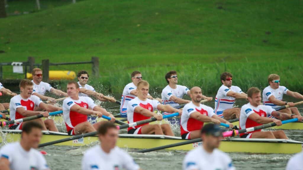 British men safeguard top spot – men’s eight - World Rowing