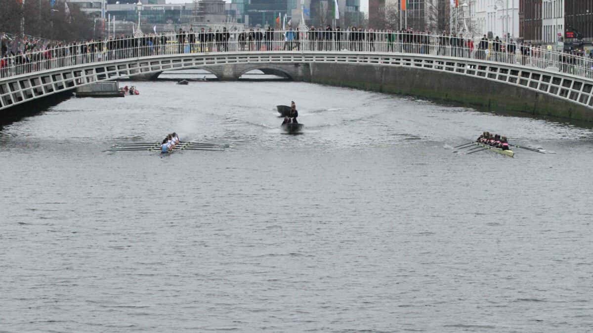 Trinity and Dublin duel at Irish Boat Race - World Rowing