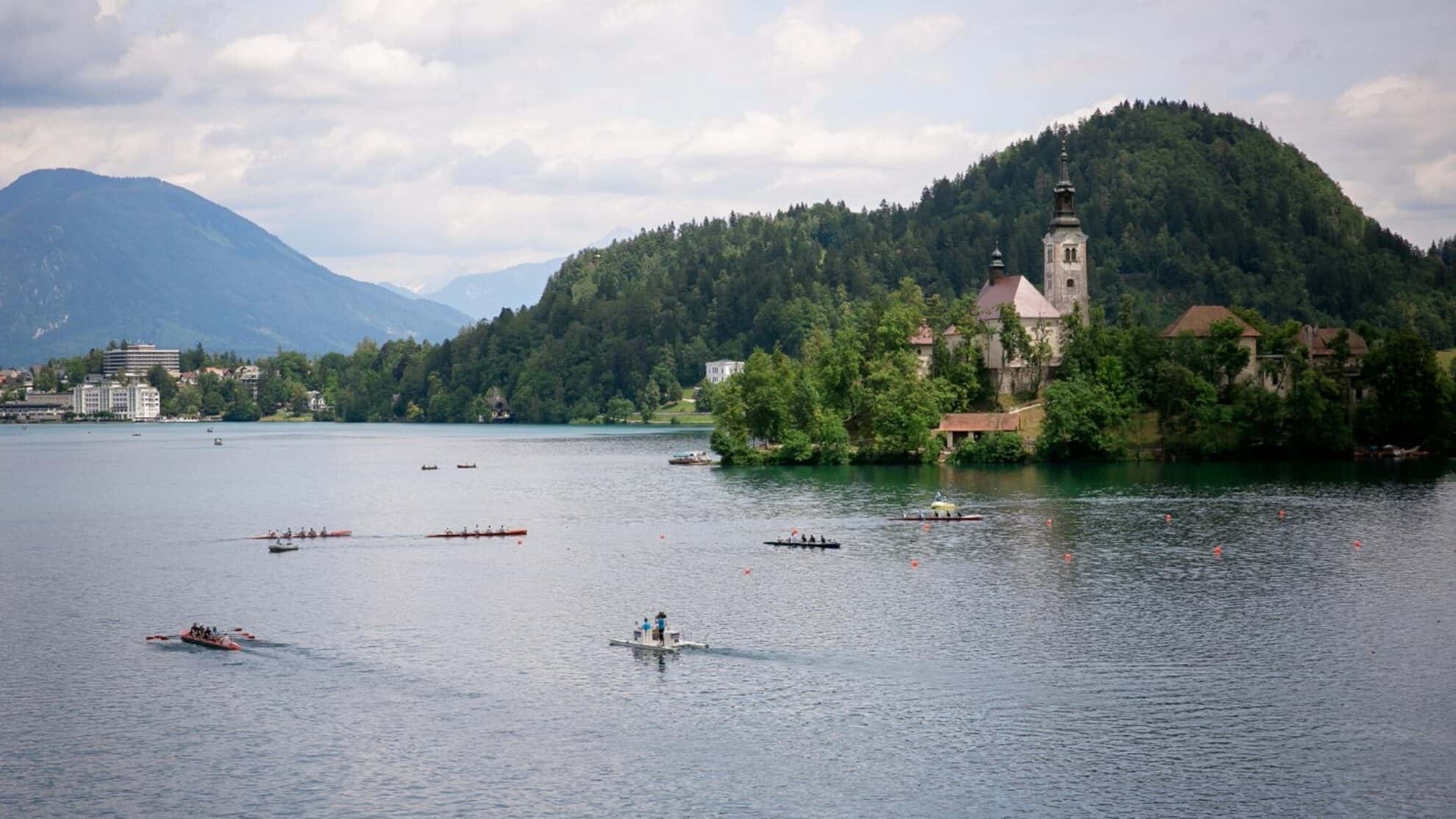 A taste of rowing and water in Bled - World Rowing