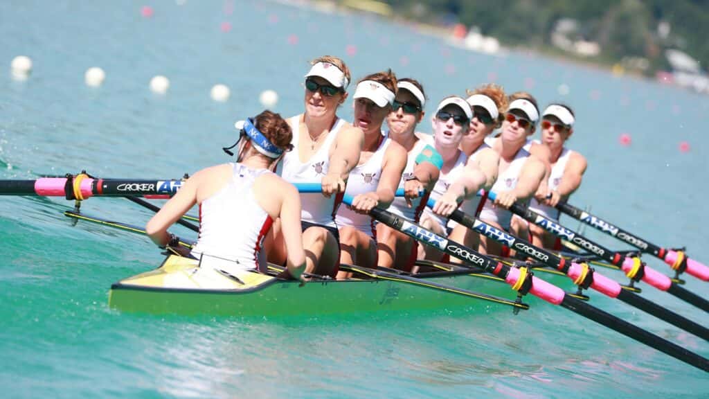 Taking on the United States lead – the women’s eight - World Rowing