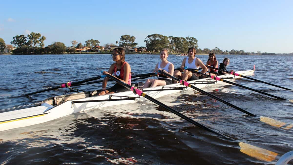 Curtin University - Breaking barriers through rowing and education ...