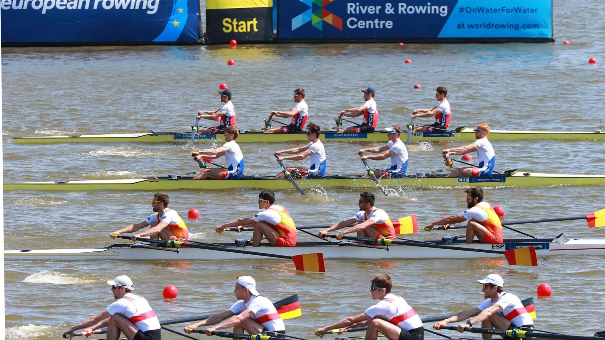 Brandenburg becomes the rowing capital for European Champs racing ...