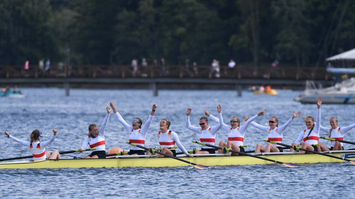Medal haul for Germany at European Junior Champs - World Rowing