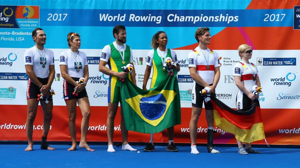 Podium photos - Friday at the World Rowing Championships - World Rowing