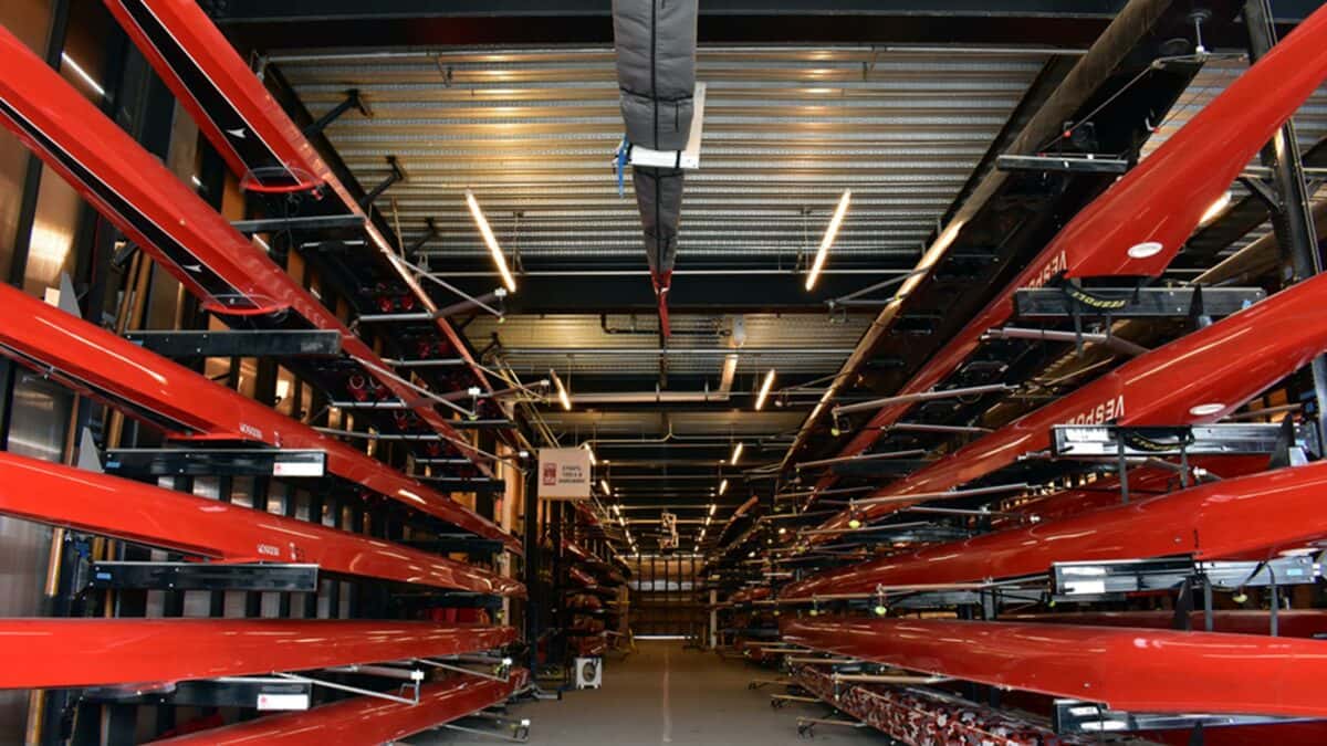 Making the most of boathouse space - World Rowing