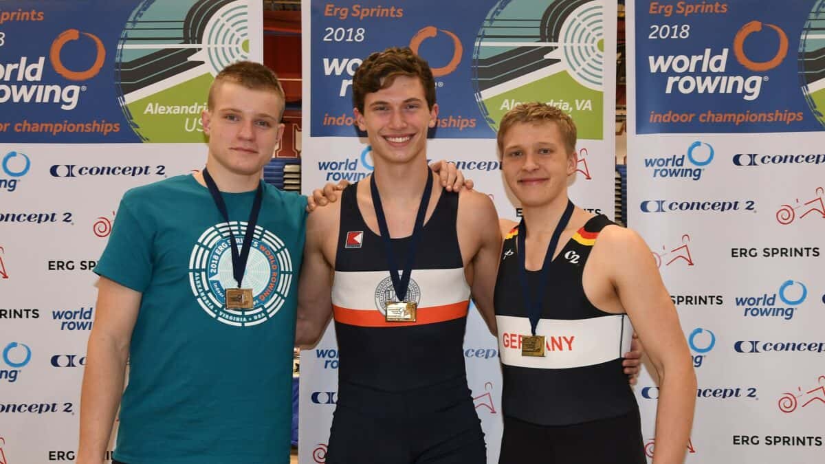 Racing begins at the 2018 World Rowing Indoor Championships, Alexandria ...