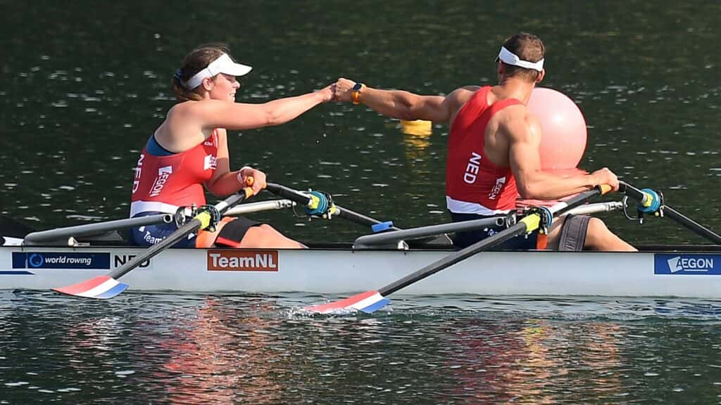 Rowing doubles, rowing singles, meet para-rowers van der Meer and ...