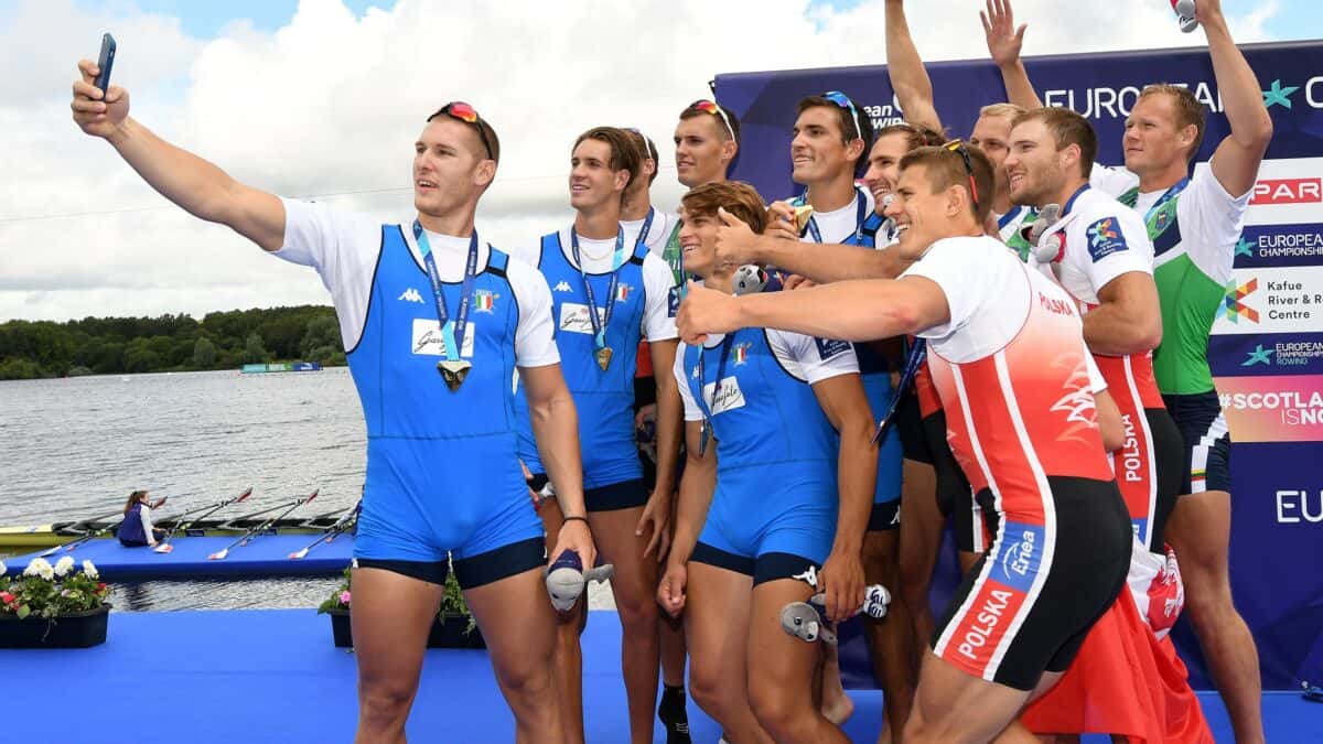 July 2019 : Luca Rambaldi (ITA) - World Rowing