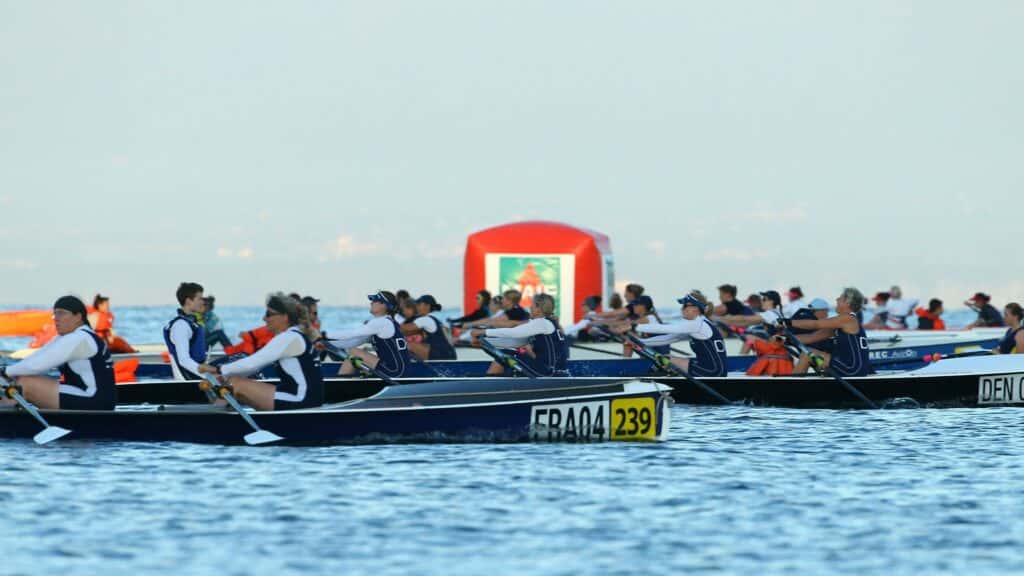 Friday heats at 2017 World Rowing Coastal Championships, Thonon, France ...
