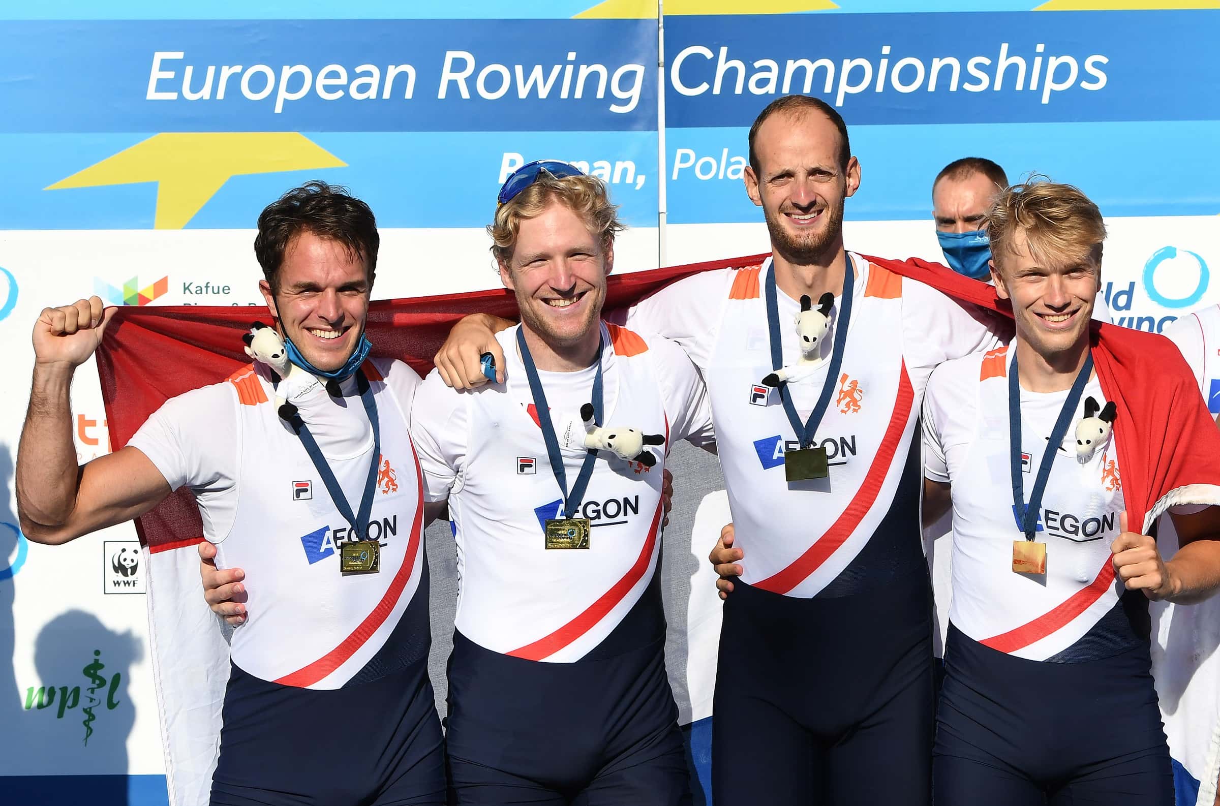 Podiums at the 2020 European Rowing Championships in Poznan, Poland ...