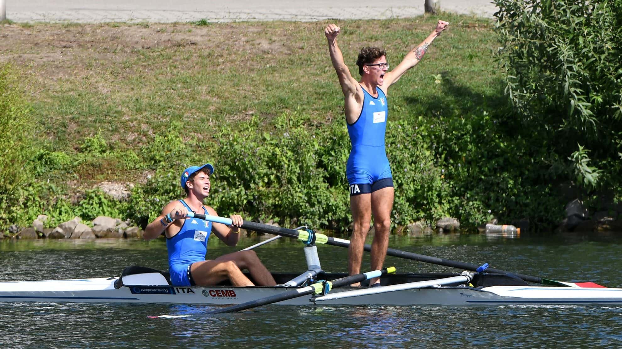 Italy and Romania reign supreme at European Rowing Under 23 ...