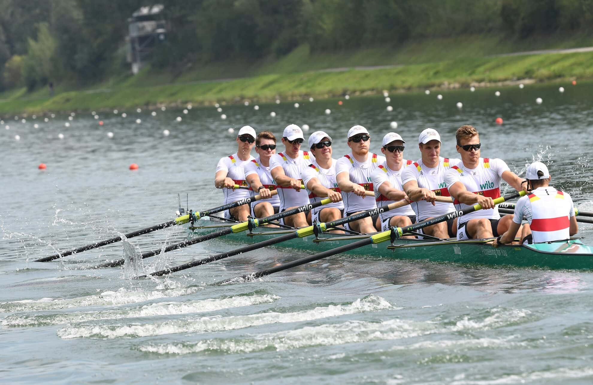 Will the German juggernaut continue? The men’s eight - World Rowing