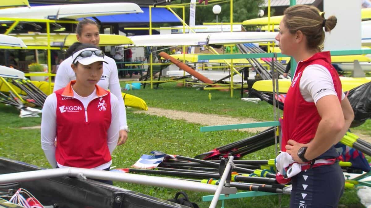 Small, calm and in control - the rowing cox