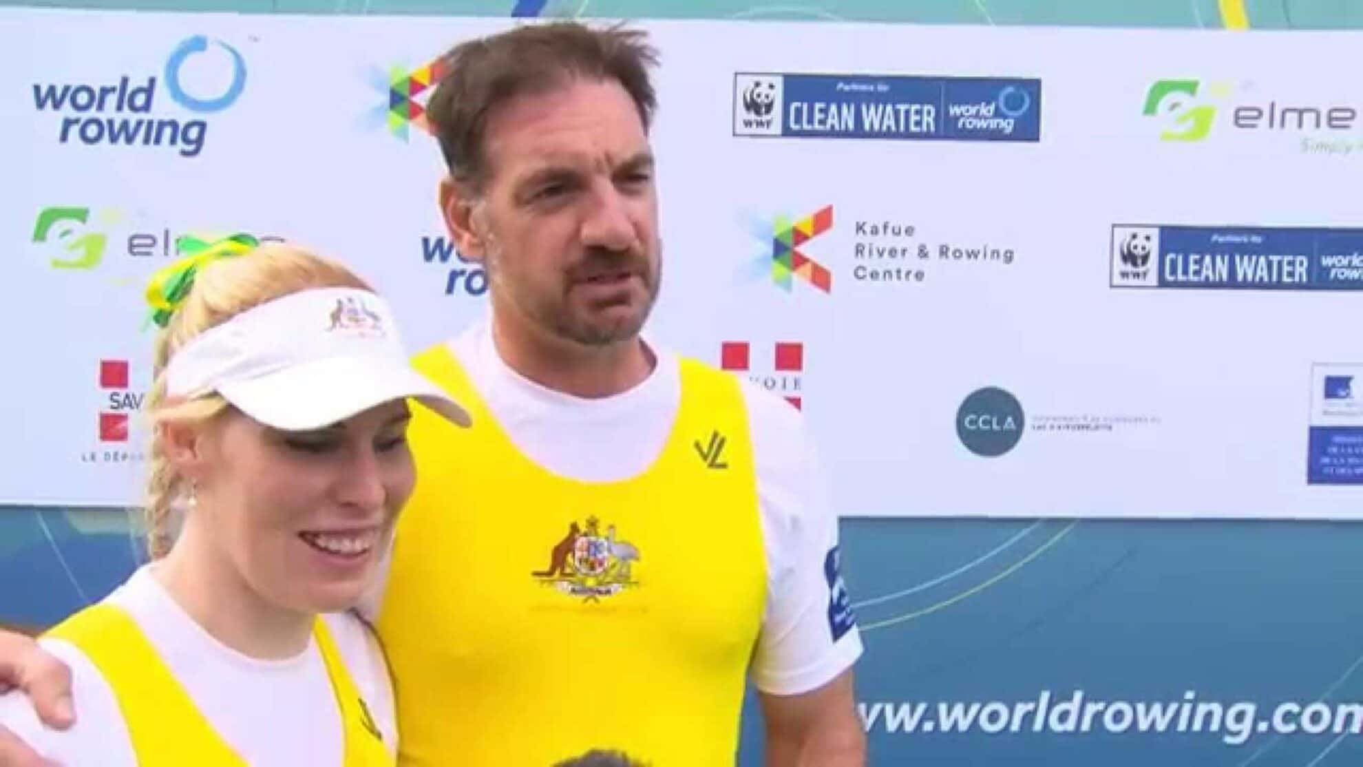 Post race catch up with the para-rowing medallists at World Rowing ...