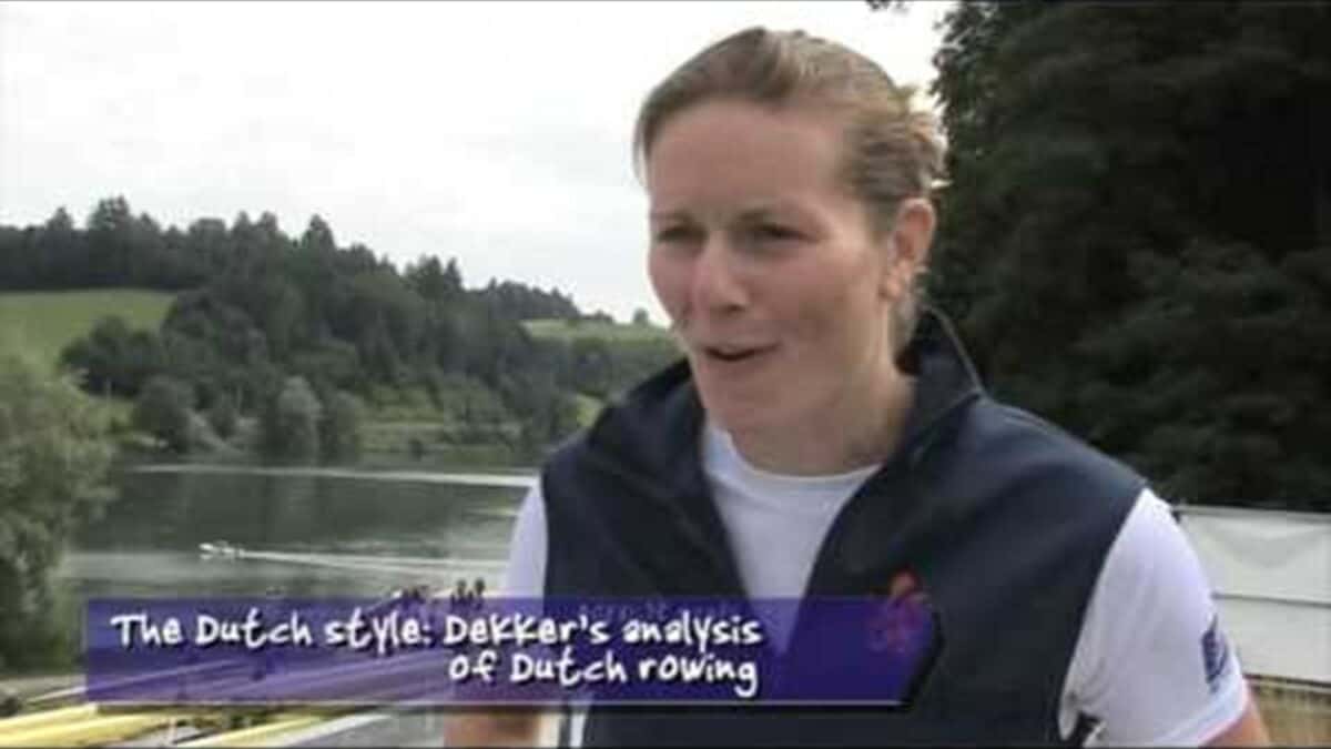 Femke Dekker (NED) - Analysis of the Dutch rowing style