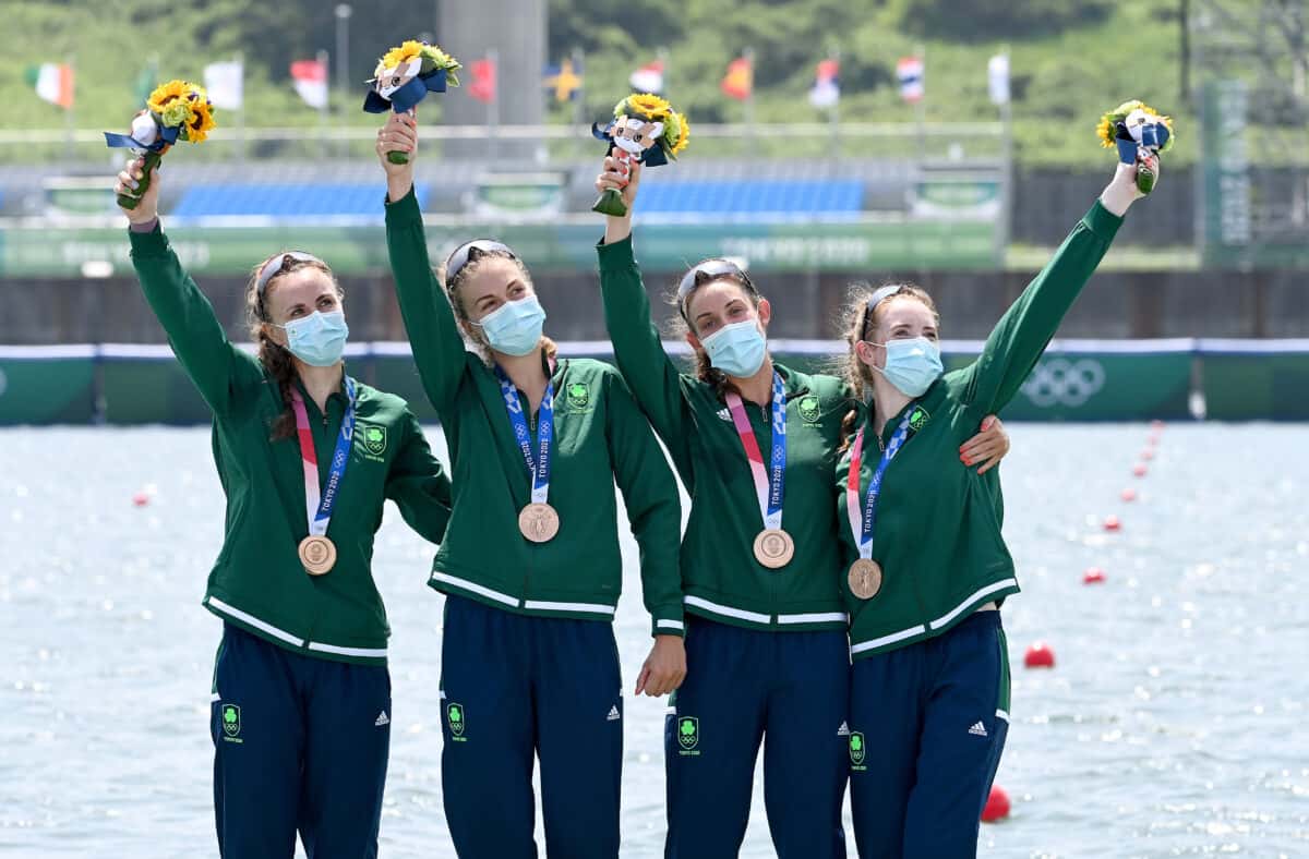 First A-Final Podiums at the 2020 Olympic Games Regatta in Tokyo, Japan ...