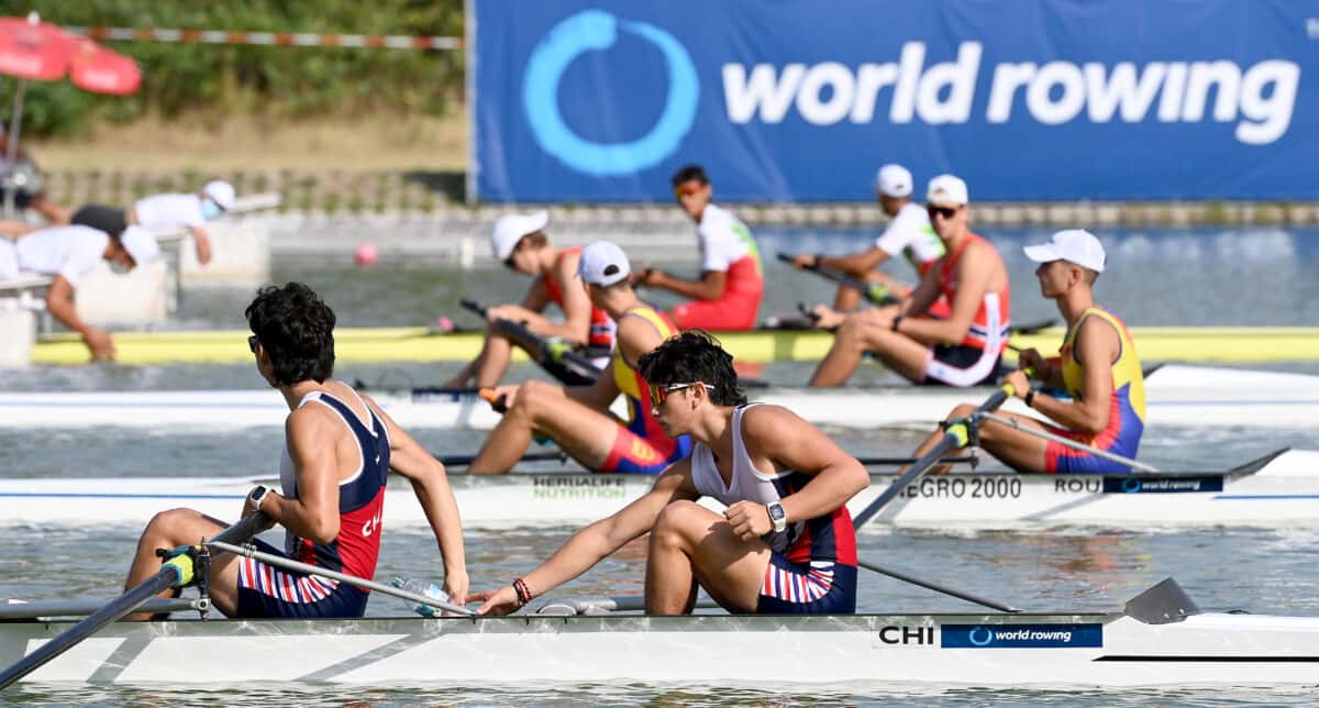 Wednesday heats at the 2021 World Rowing Junior Championships, Plovdiv ...