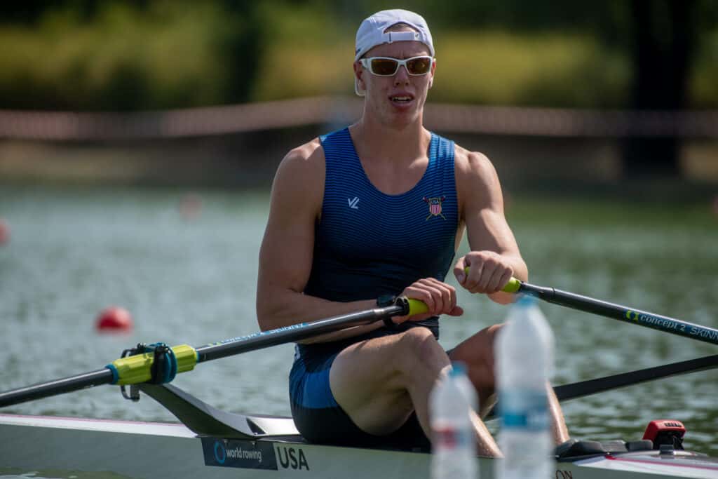 2021 World Rowing Junior Championships - Interview with Isaiah Harrison ...