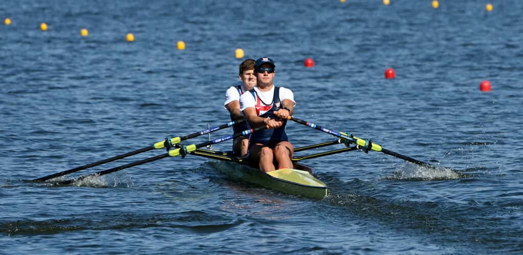 Saturday racing at the 2021 European Rowing Under 23 Championships in ...