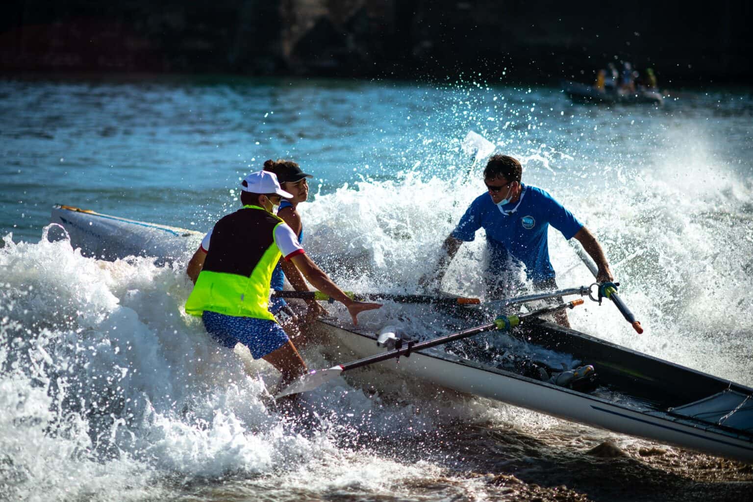 Day Two Racing at the 2021 World Rowing Beach Sprint Finals in Oeiras ...