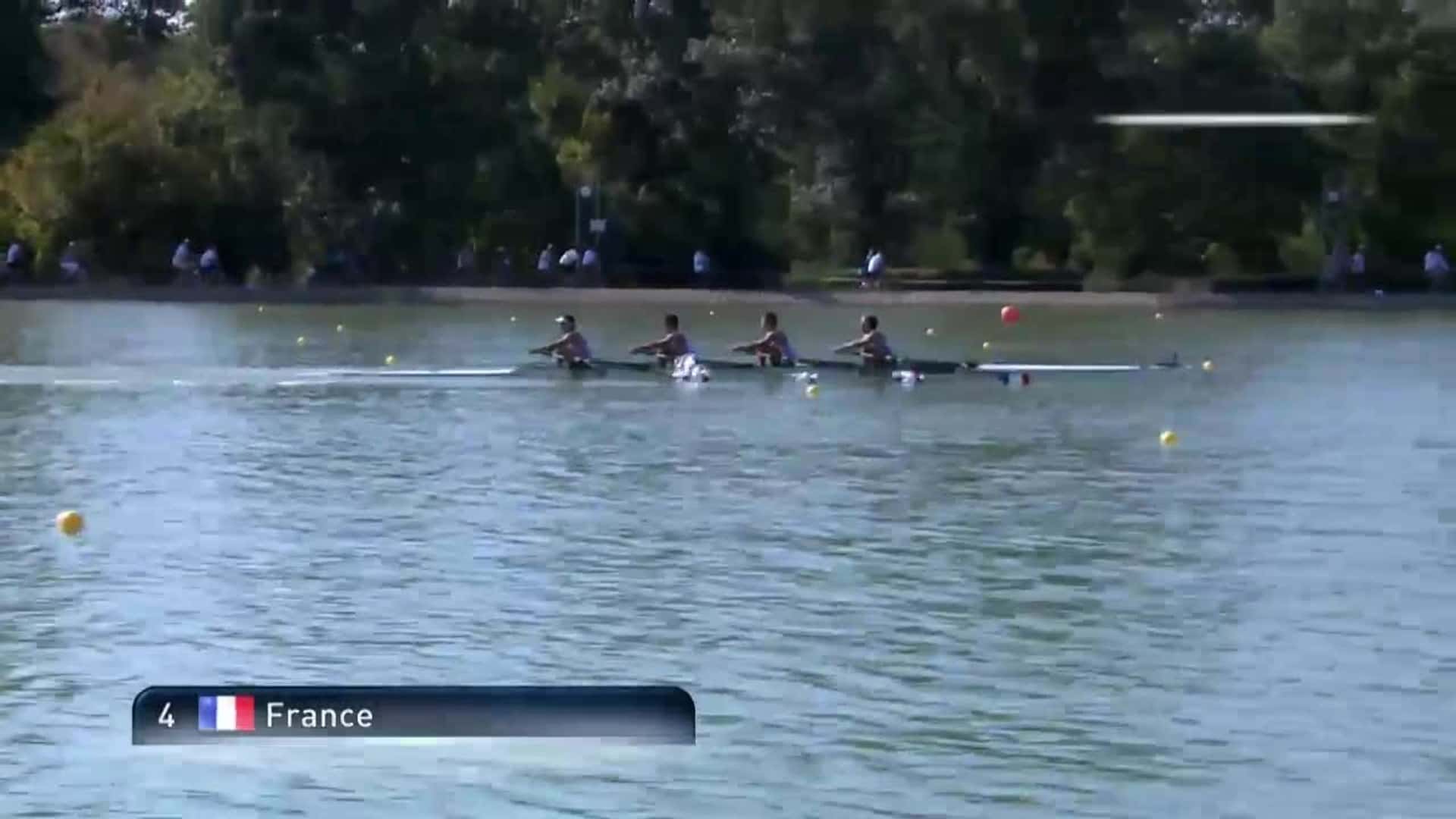 2015 World Rowing U23 Championships - Lightweight Men's Quadruple ...
