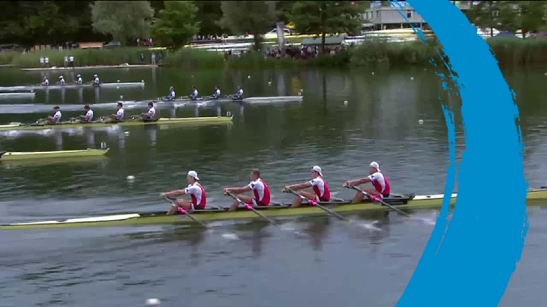 2014 World Rowing Cup III - Lucerne, SUI - Men's Quadruple Sculls (M4x ...