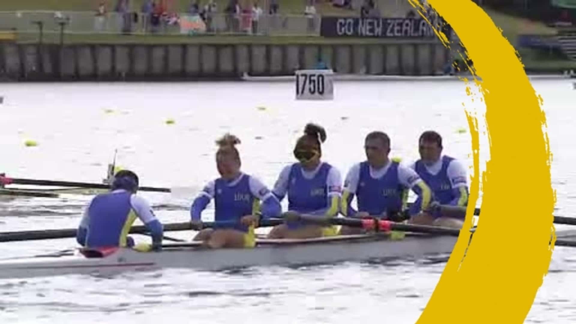 2010 World Rowing Championships - Karapiro (NZL) - LTA Mixed Coxed Four ...