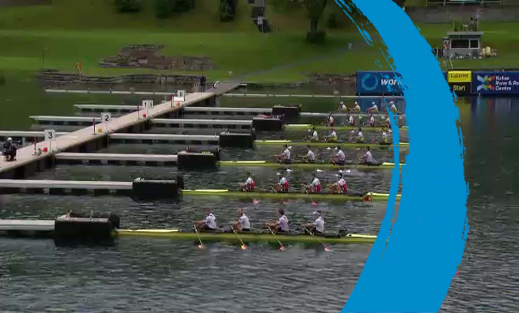 2016 World Rowing Cup II - Lucerne, SUI - Men's Quadruple Sculls (M4x ...
