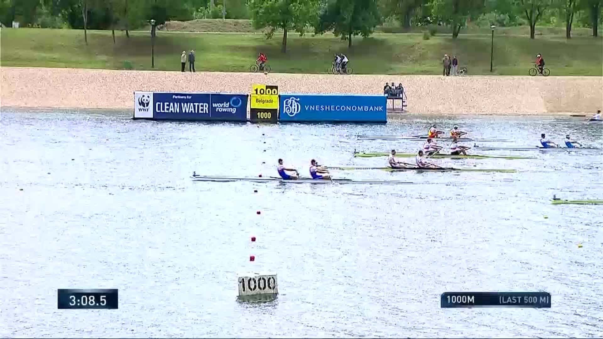 2014 European Rowing Championships - Belgrade, SER - Men's Pair (M2-) Final