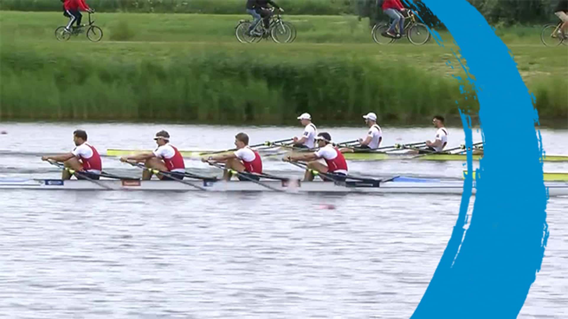 2019 World Rowing Cup 3 - Rotterdam, Netherlands - Men's Quadruple ...