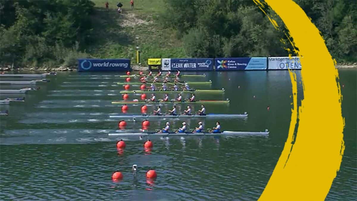 2019 World Rowing Championships - Linz, AUT - Men's Quadruple Sculls ...