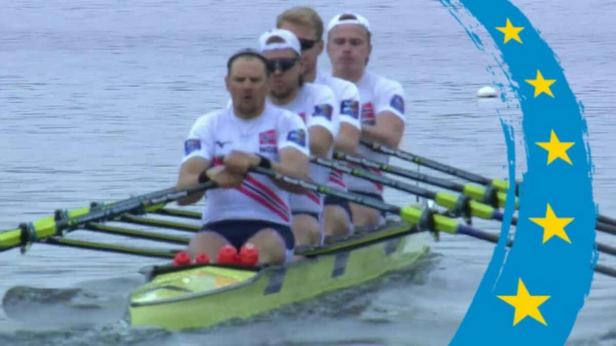 European Rowing Championships Varese ITA - Men´s Quadruple Sculls ...
