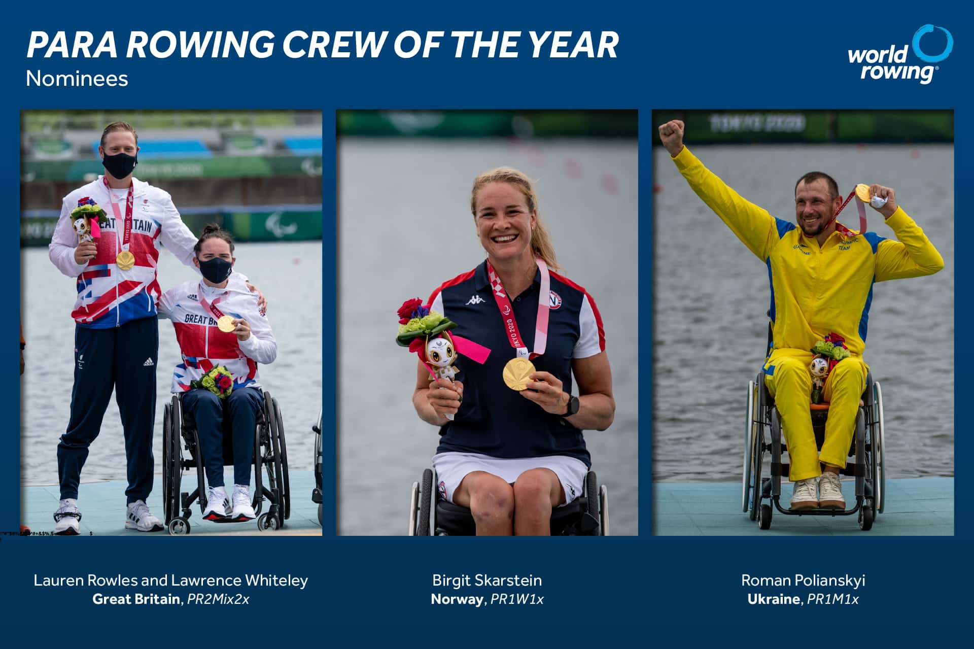 World Rowing reveals the 2021 World Rowing Awards finalists - World Rowing