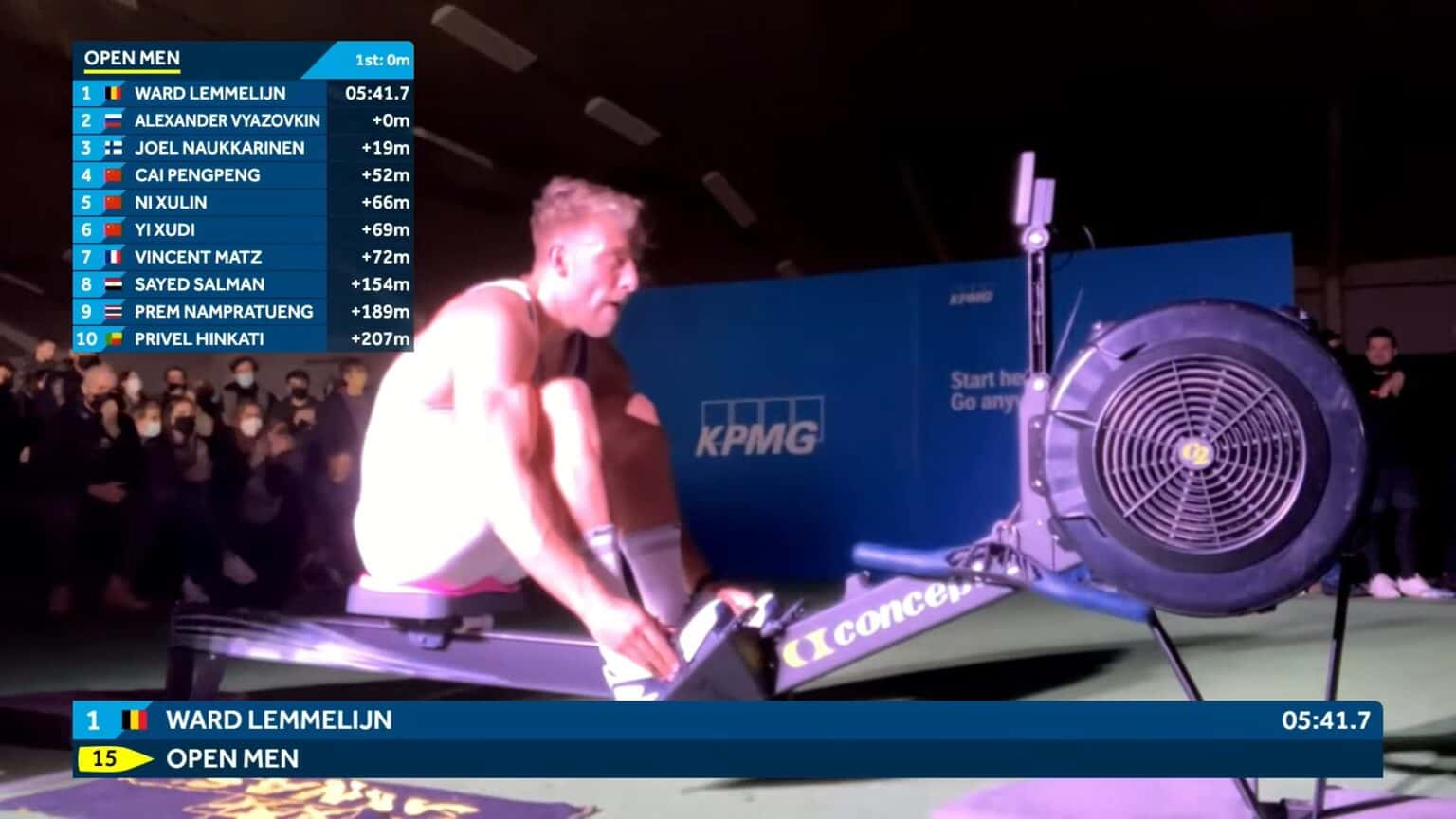 Ward Lemmelijn and his remarkable indoor rowing achievements - World Rowing