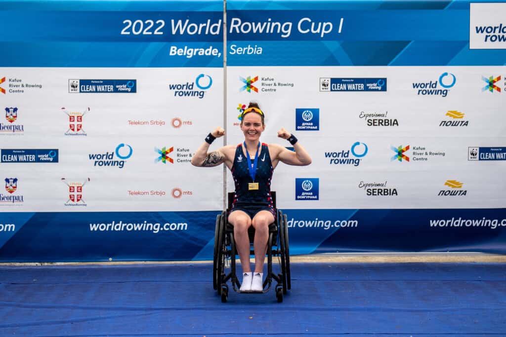 May 2022 - Lauren Rowles - World Rowing