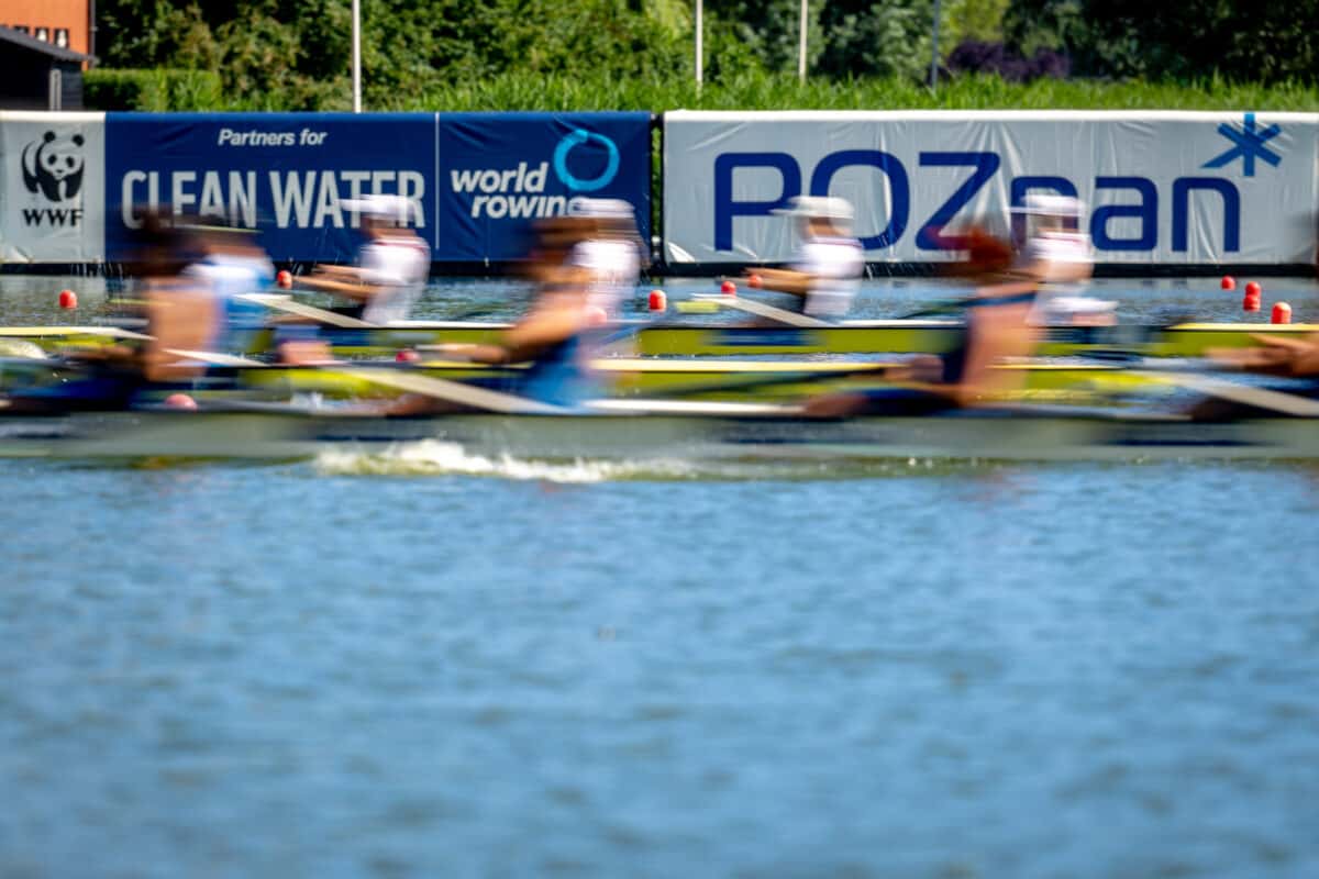 Friday racing at the 2022 World Rowing Cup II in Poznan, Poland - World ...