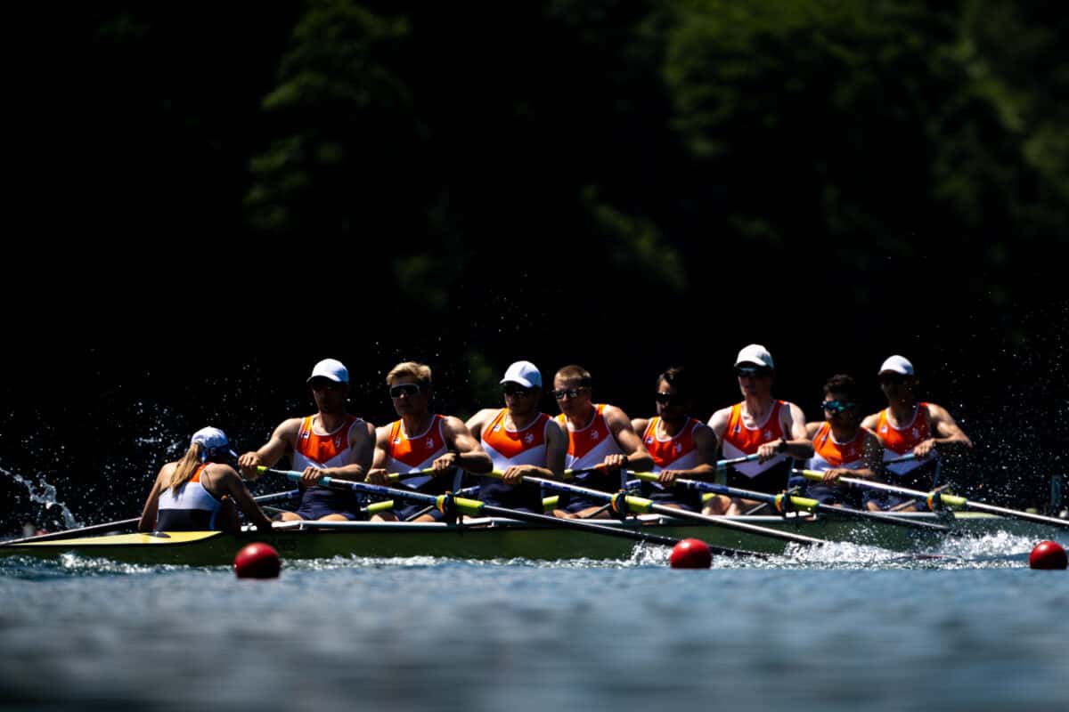 2022 World Rowing Cup III - Lucerne, Switzerland - Men's Eight (M8+) A ...