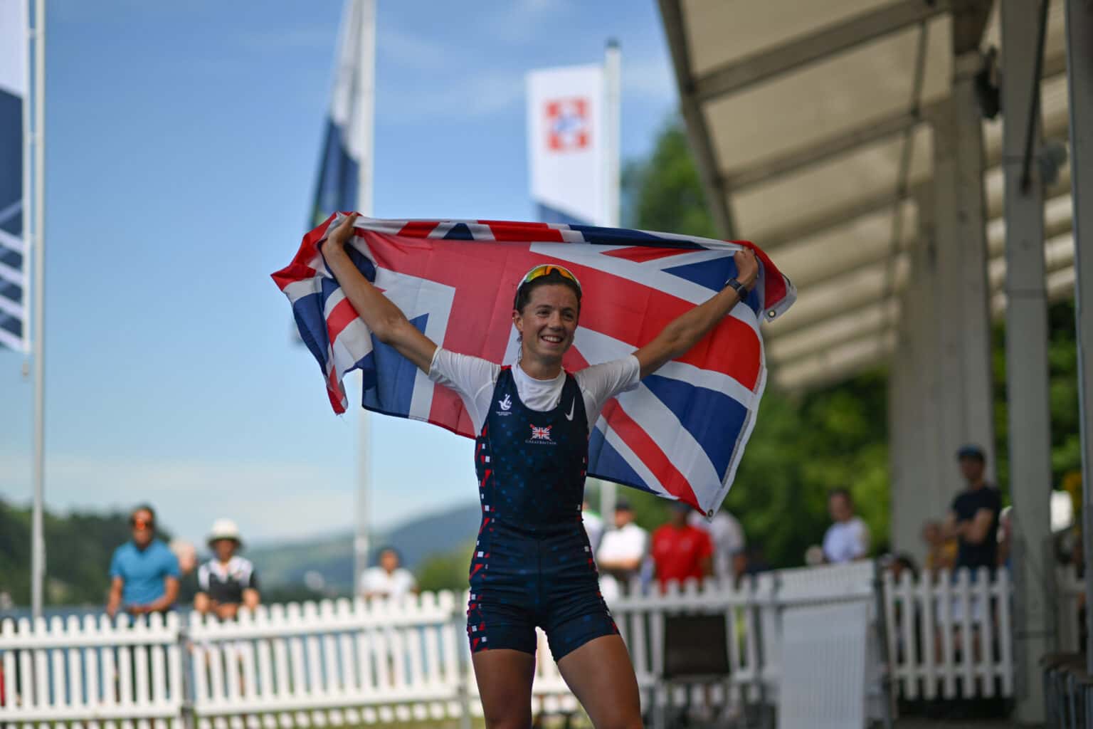 2022 World Rowing Cup III - Imogen Grant interview