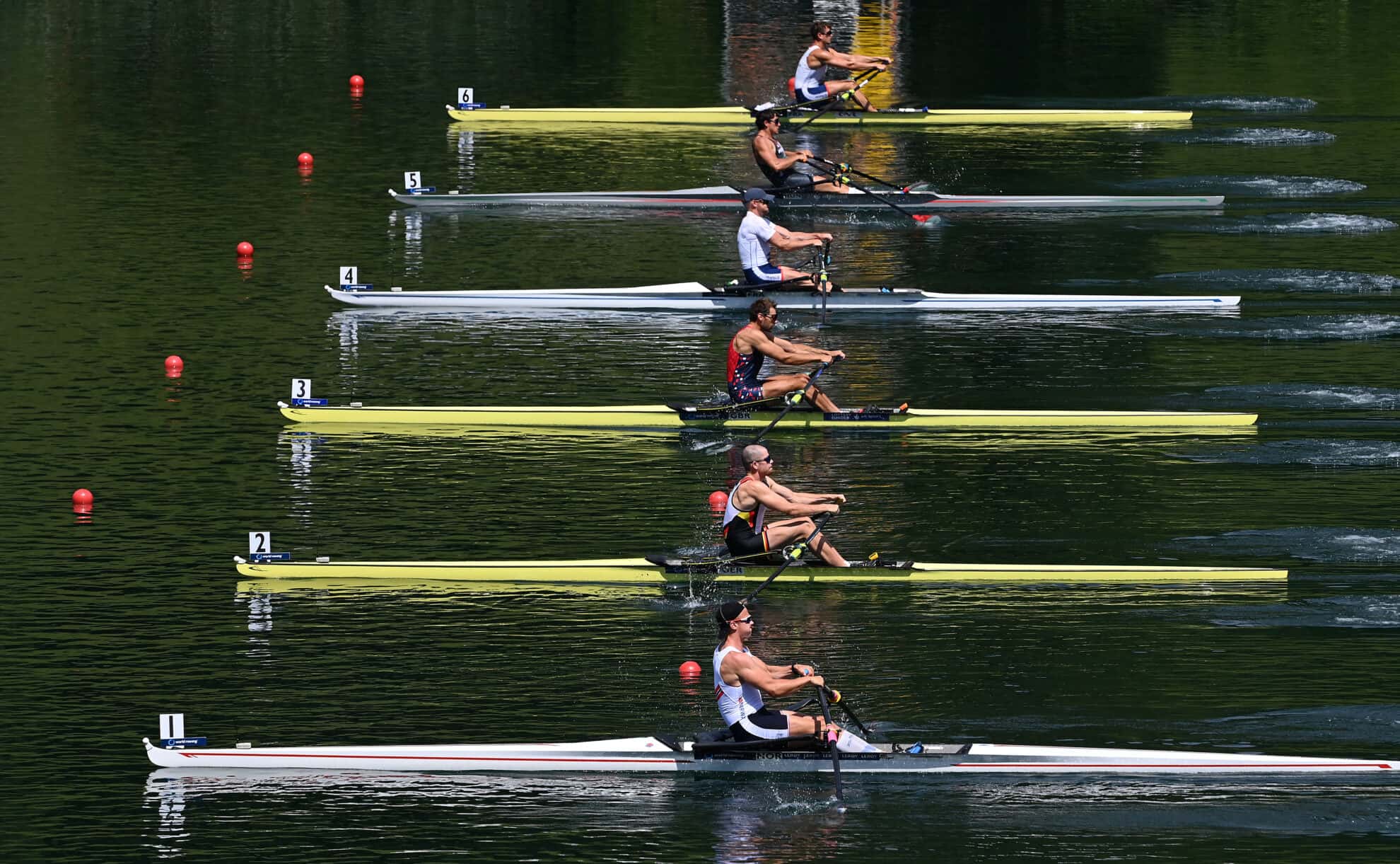 2022 World Rowing Cup III - Lucerne, Switzerland - Men's Single Sculls ...