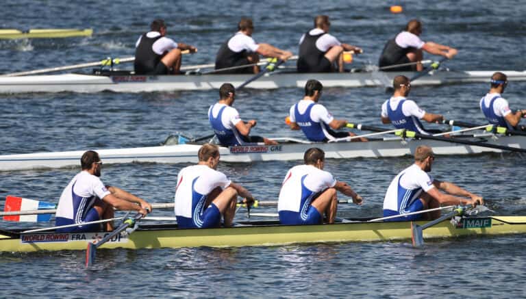 Friday Finals at the 2010 World Rowing Championships in Karapiro (NZL ...