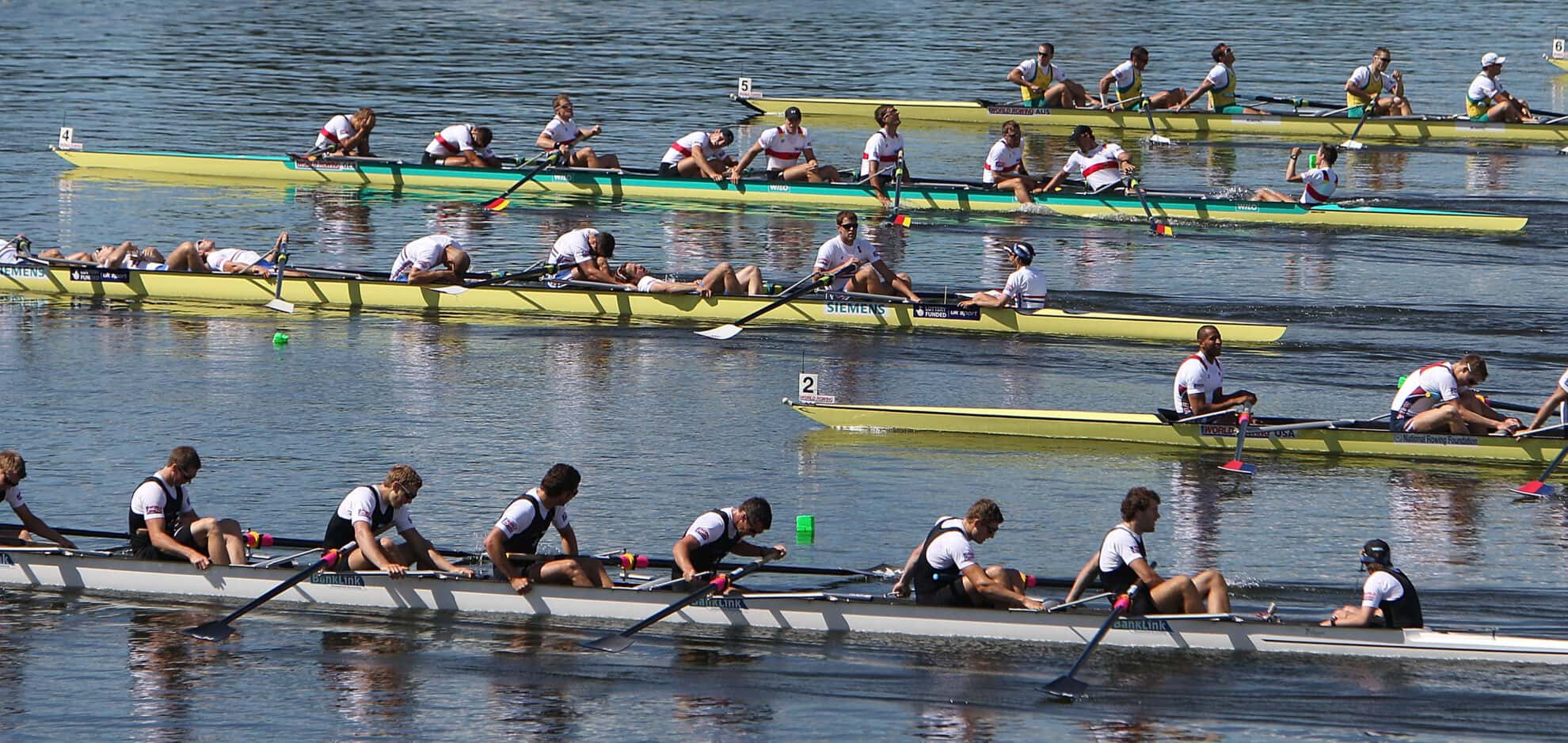 Sunday Finals at the 2010 World Rowing Championships in Karapiro (NZL ...