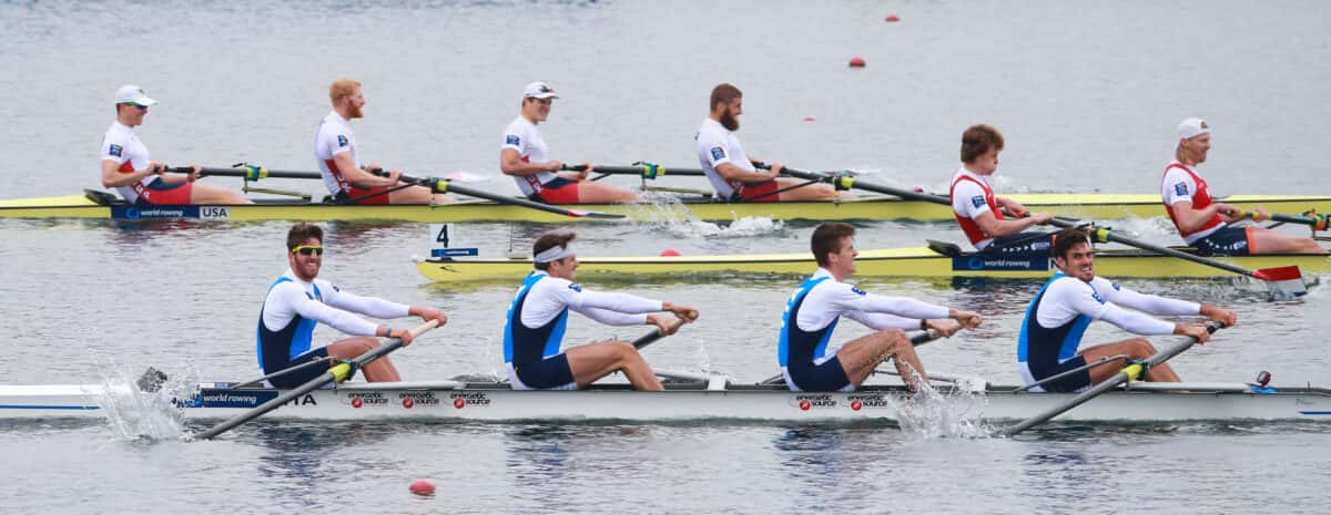A Finals at the 2016 World Rowing Cup I in Varese (ITA) - World Rowing