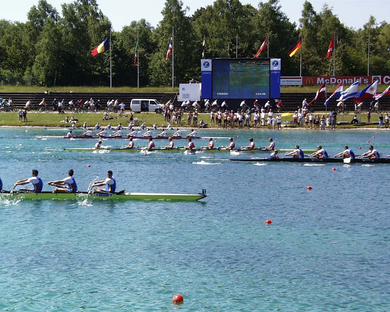 A Finals at the 2001 World Rowing Cup IV in Munich (GER) - World Rowing