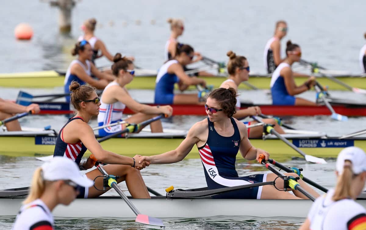 Under 19 Thursday racing at the 2022 World Rowing Under 19 & Under 23 ...